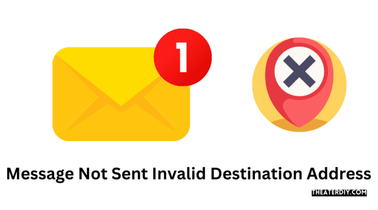 Message Not Sent Invalid Destination Address (2025)