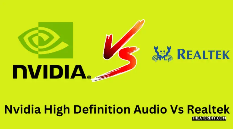 Nvidia High Definition Audio Vs Realtek (2025)