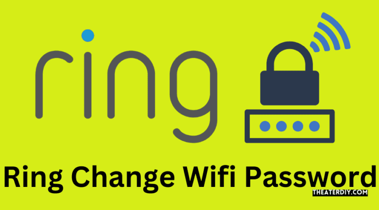 Ring Change Wifi Password (2025)