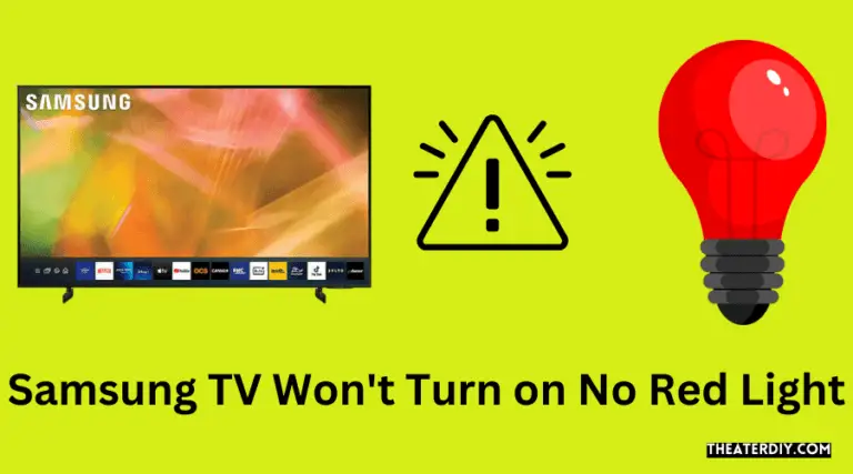 Samsung TV Won't Turn on No Red Light (2025)
