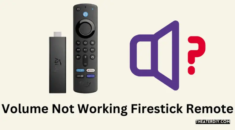 Volume Not Working Firestick Remote (2026)