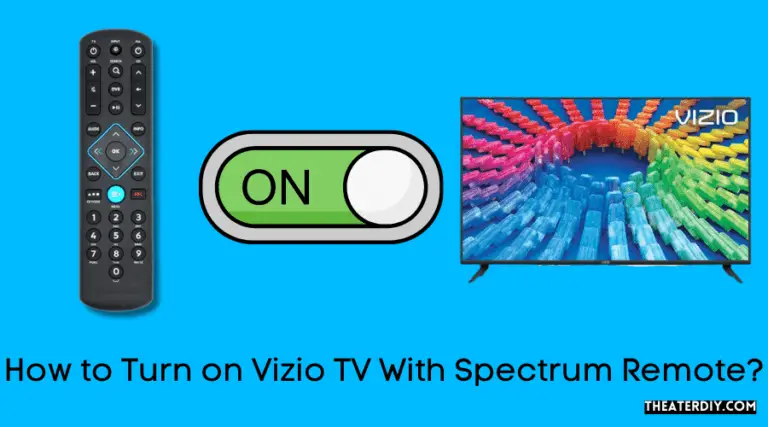 How to Turn on Vizio TV With Spectrum Remote? (2025)