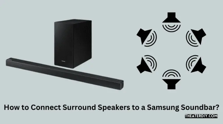 How to Connect Surround Speakers to a Samsung Soundbar?