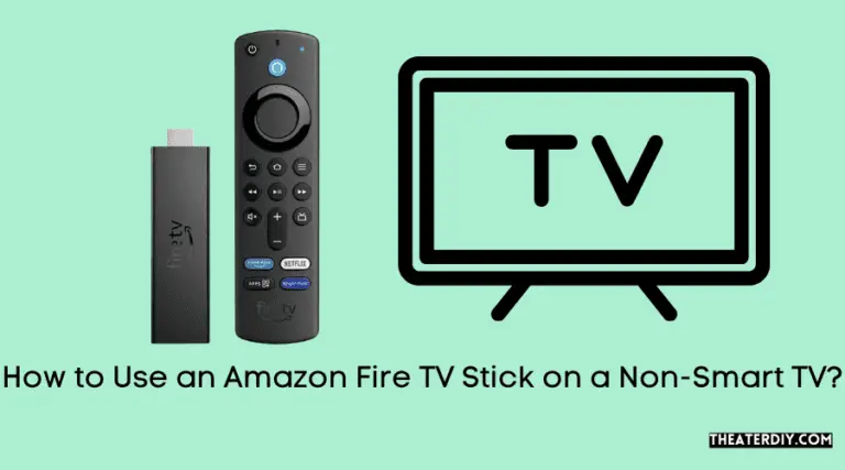 How to Use an Amazon Fire TV Stick on a Non-Smart TV?