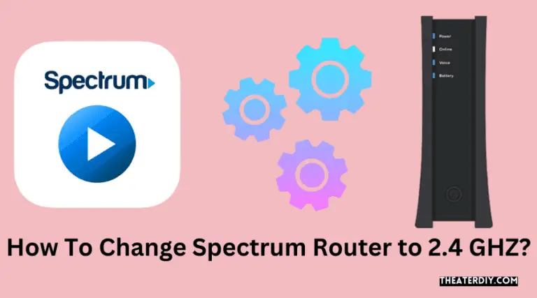 How To Change Spectrum Router to 2.4 GHZ?