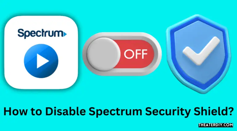 How to Disable Spectrum Security Shield?