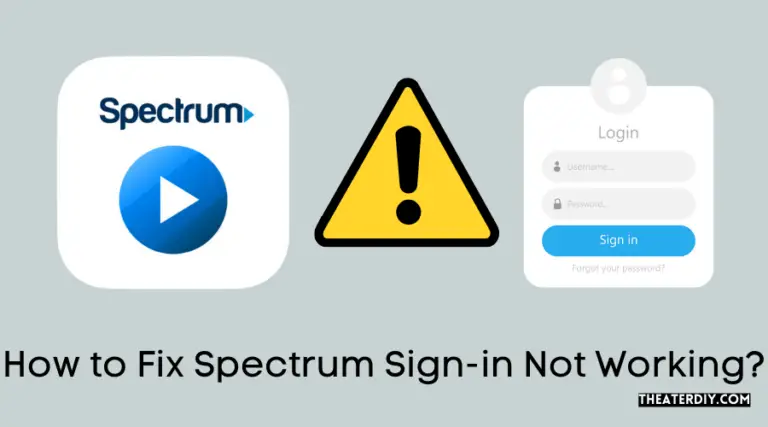 How to Fix Spectrum Sign-in Not Working?