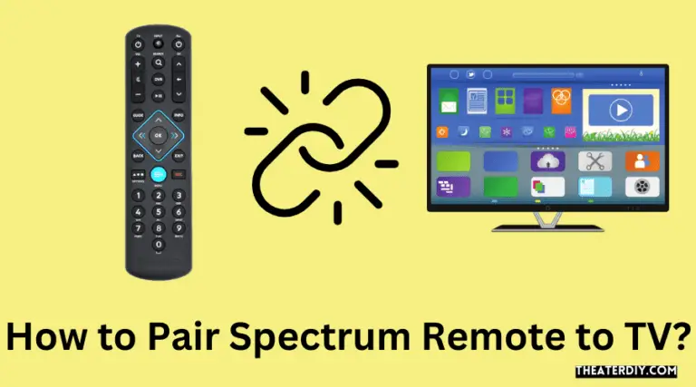 How to Pair Spectrum Remote to TV?