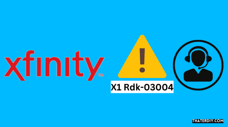 How To Fix Xfinity X1 Rdk-03004 Error Code (2025)