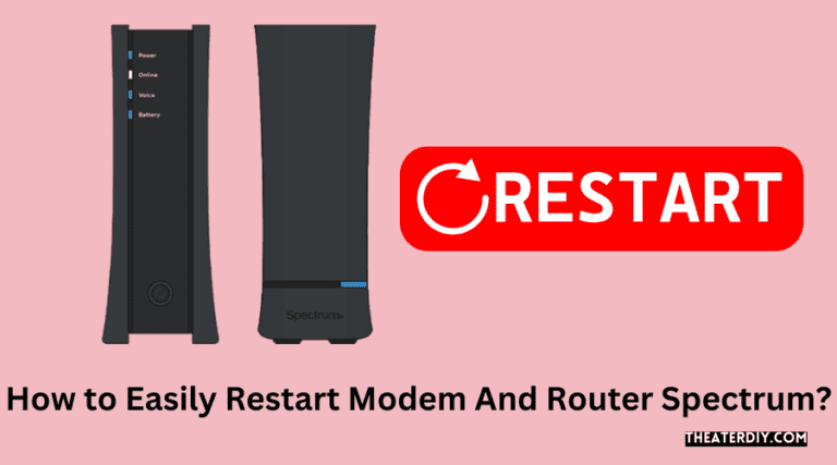 How to Easily Restart Modem And Router Spectrum?